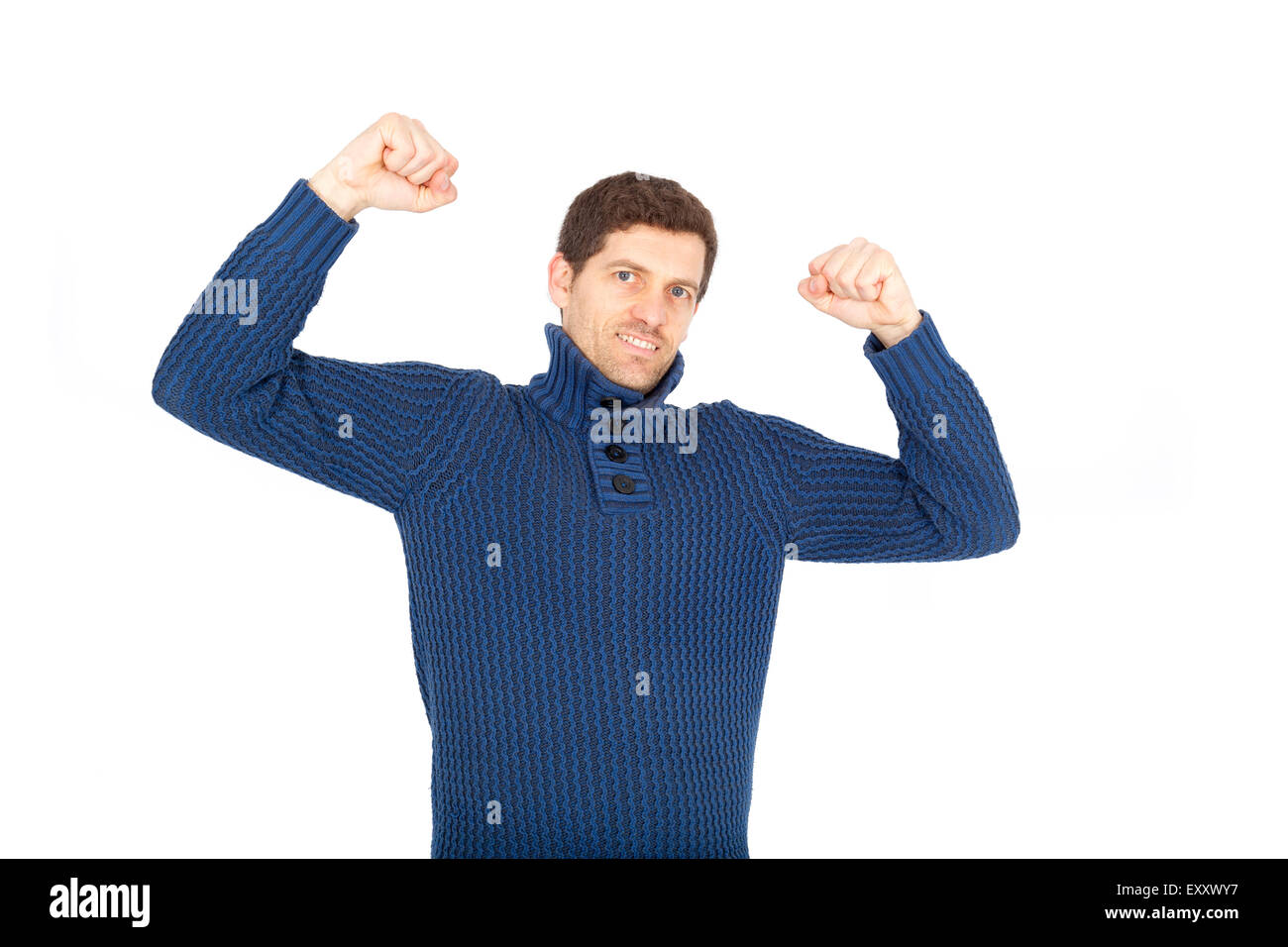 Beautiful man doing differnt expressions Stock Photo - Alamy