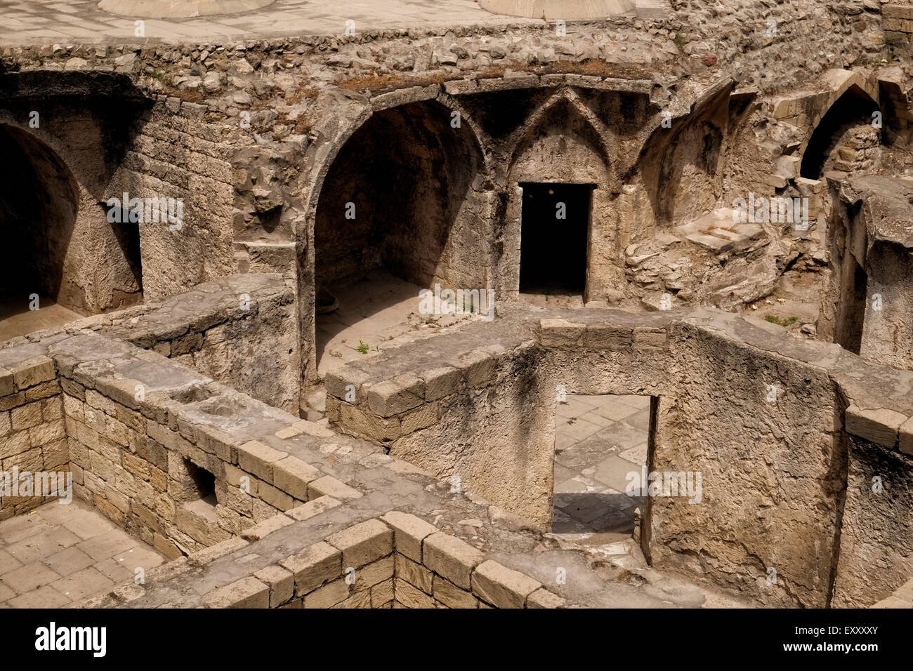 Old Hamam at the Shirvanshah Palace in Icheri Sheher which is the ...