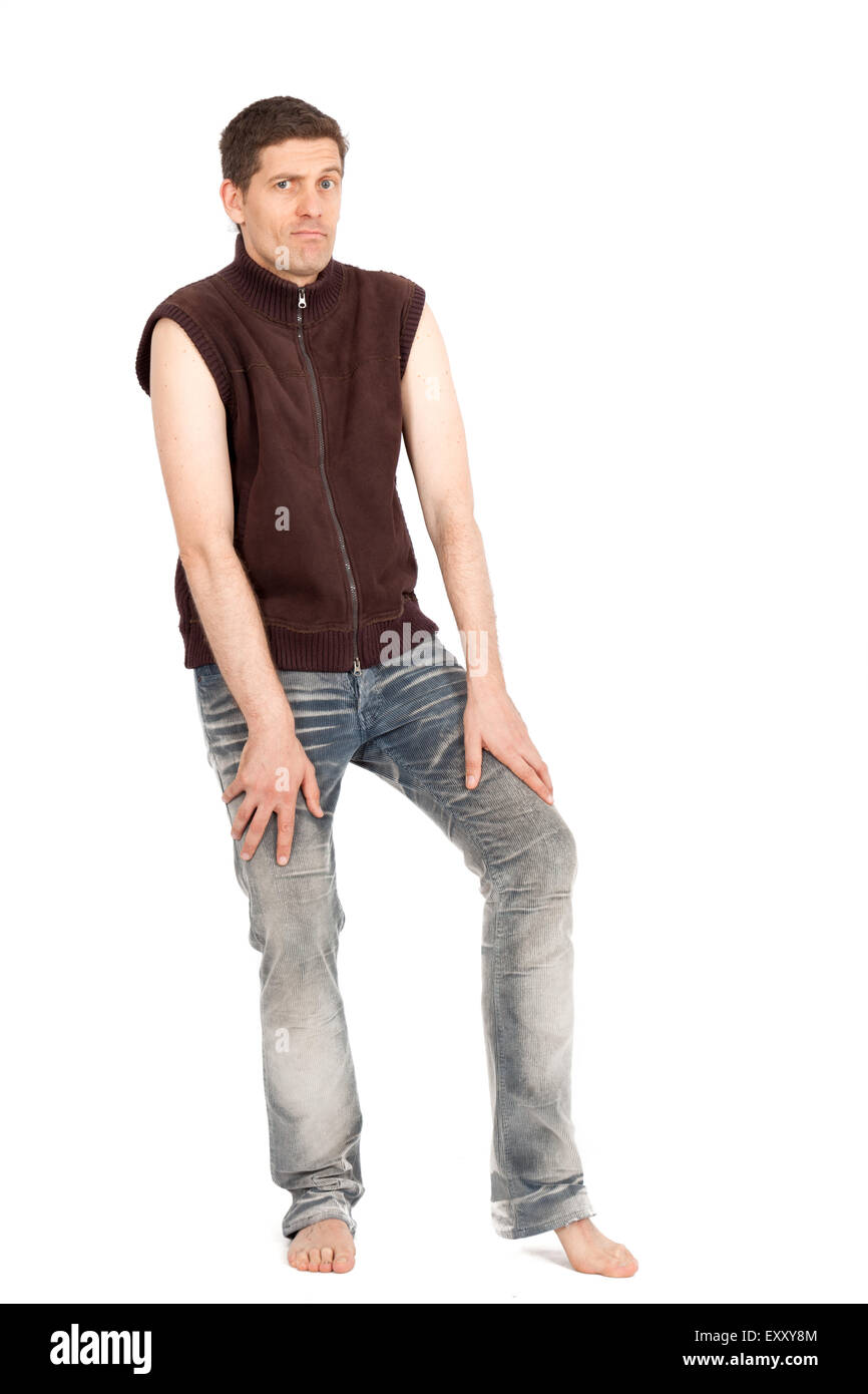 Distorted male face hi-res stock photography and images - Alamy