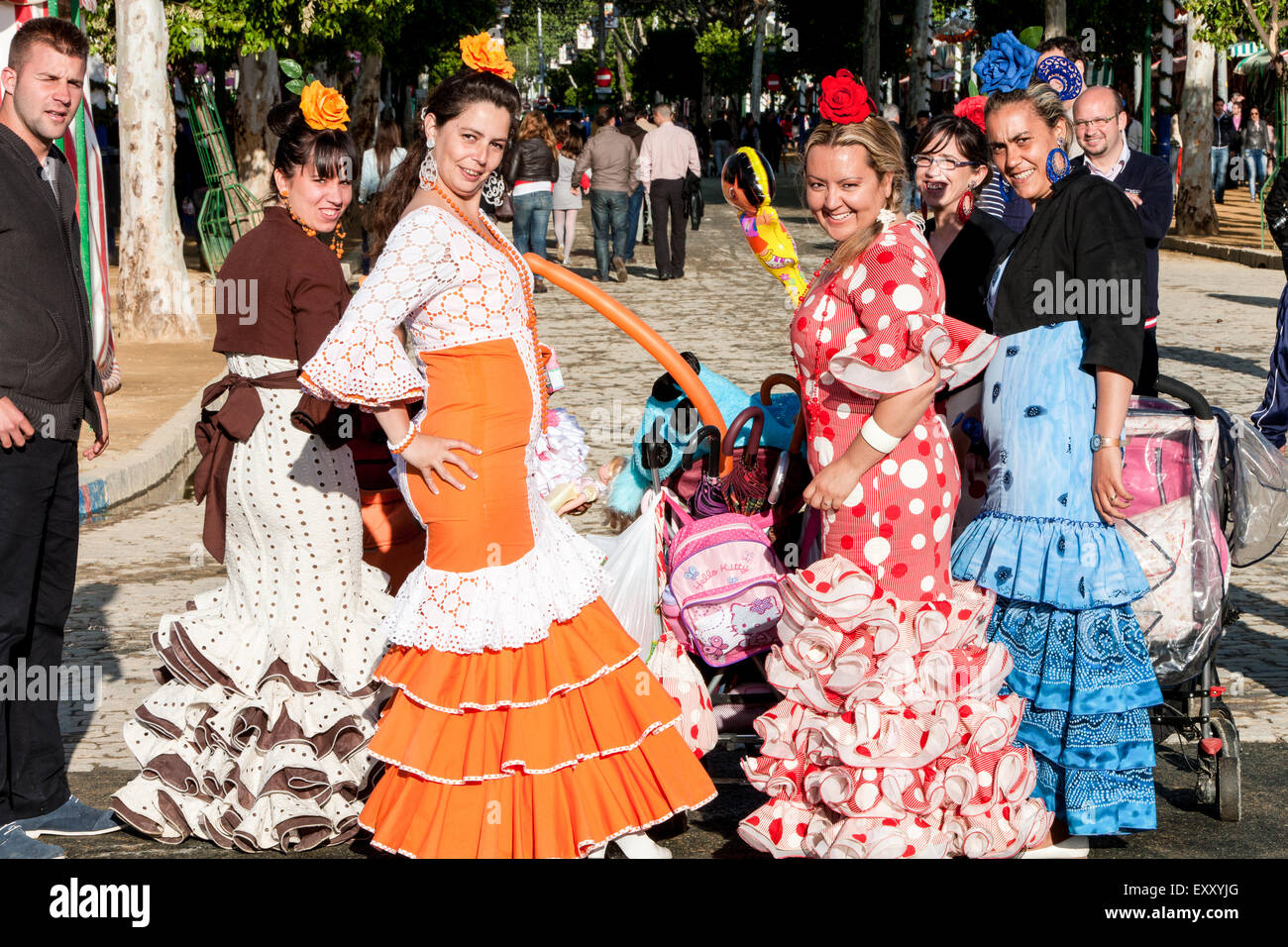 Sevillana Dress Stock Photos & Sevillana Dress Stock Images - Alamy