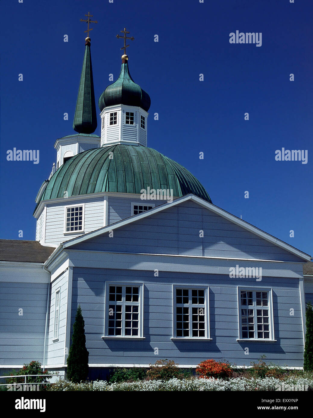 St. michael's cathedral sitka alaska hi-res stock photography and ...