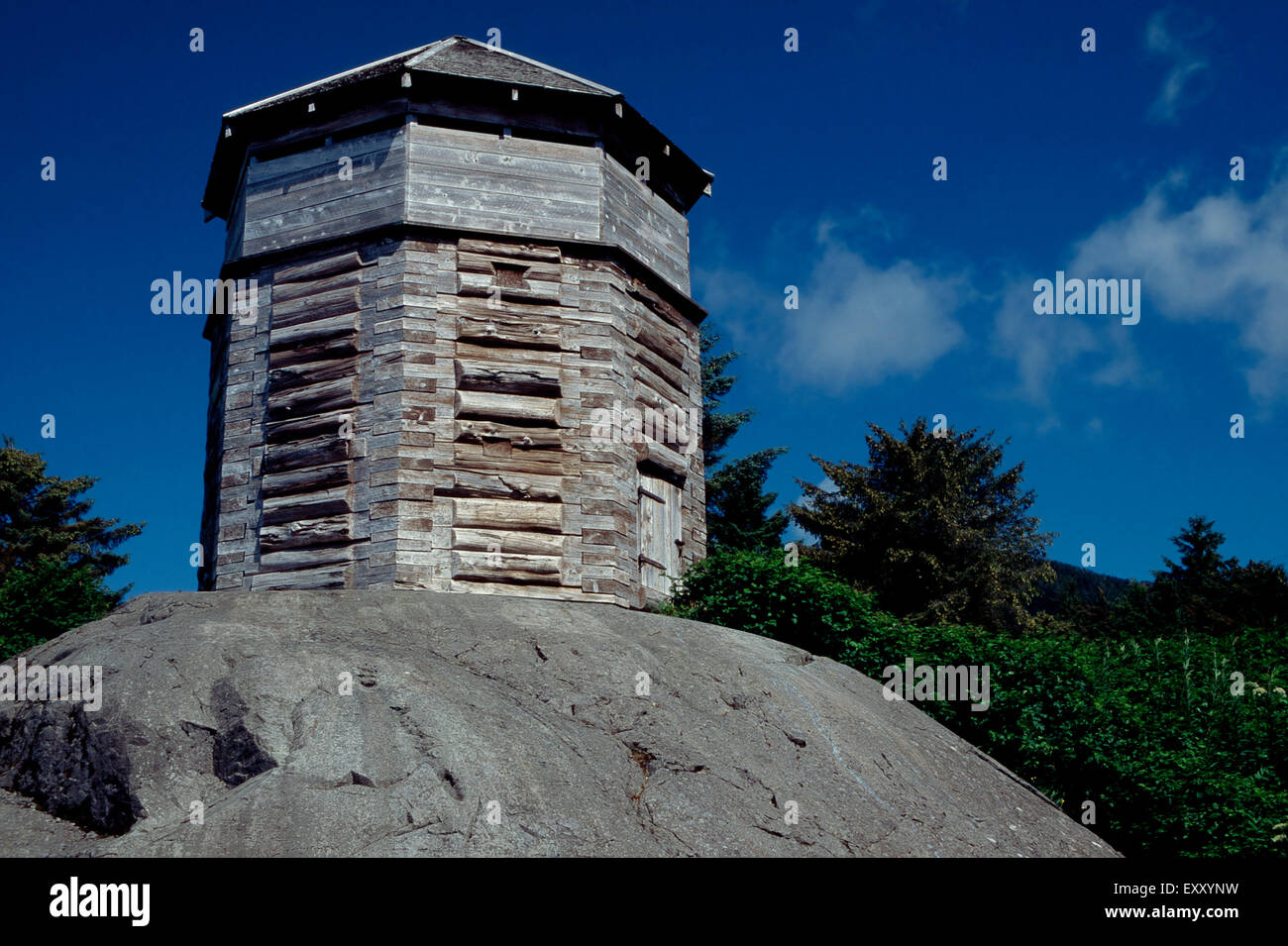 Russian blockhouse alaska hi-res stock photography and images - Alamy