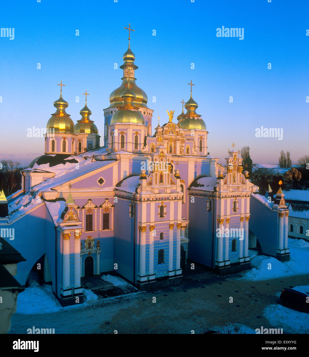 Saint Michael's cathedral in Kyiv, Ukraine Stock Photo - Alamy