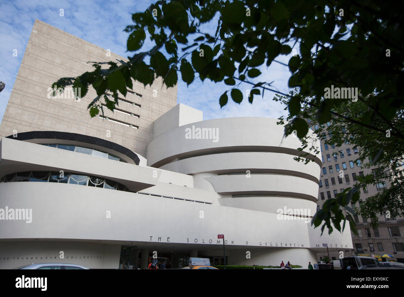 NEW YORK - May 27, 2015: The Solomon R. Guggenheim Museum, often ...