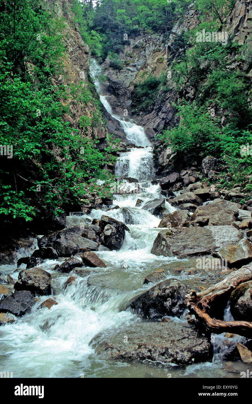 Lower Reid Falls, Skagway, Alaska Stock Photo - Alamy Lower Reid Falls, Skagway, Alaska Stock Photo - Alamy