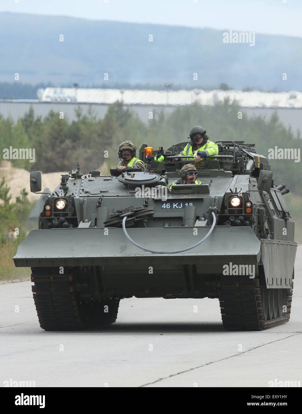 British army armoured vehicles hi-res stock photography and images - Alamy