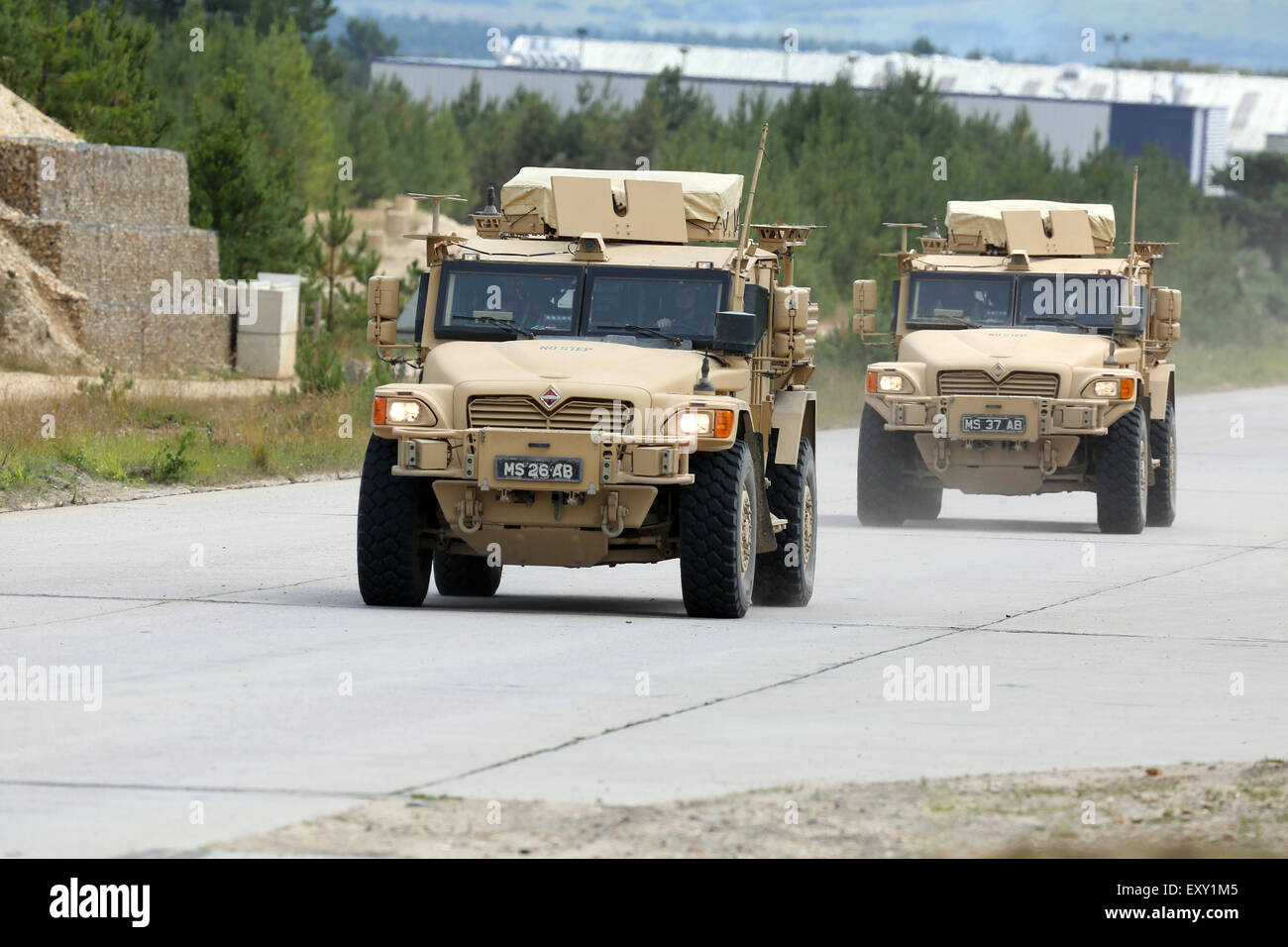 Bovington Military training area, July 2016 Stock Photo - Alamy