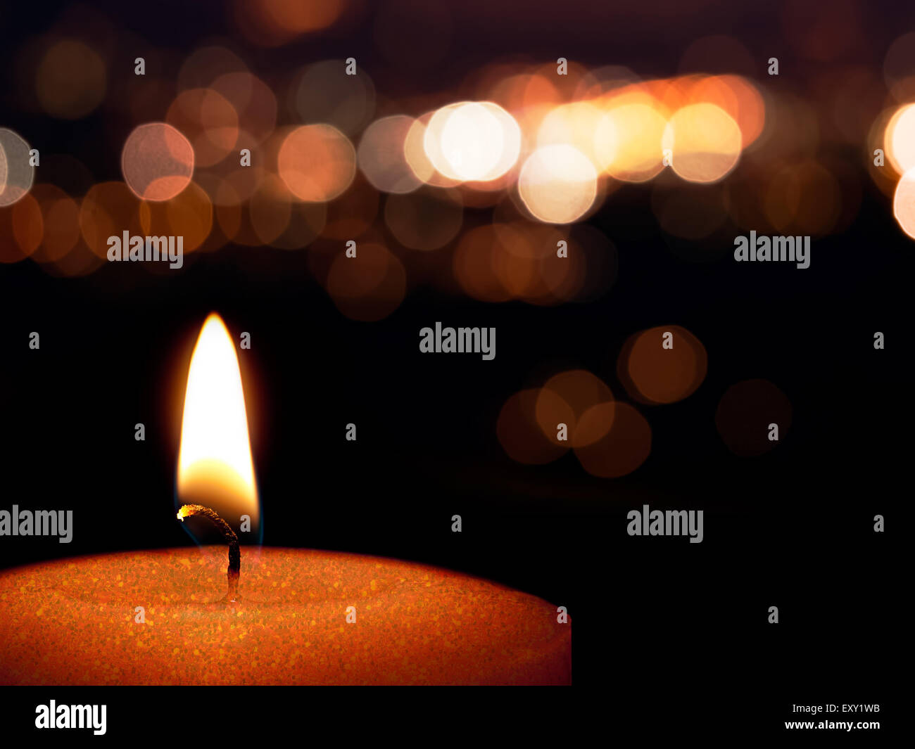 Pretty candle flame hi-res stock photography and images - Alamy