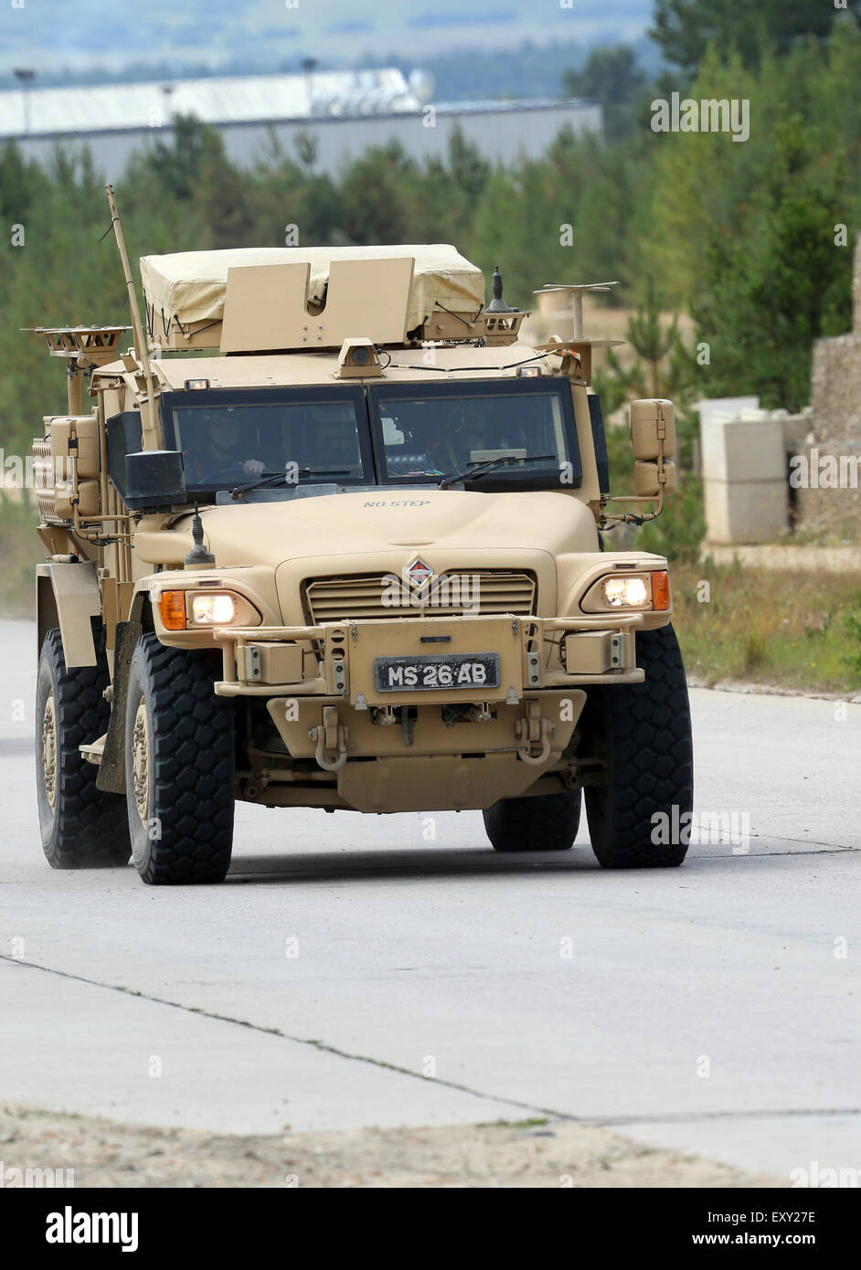 Bovington Military training area, July 2016 Stock Photo - Alamy