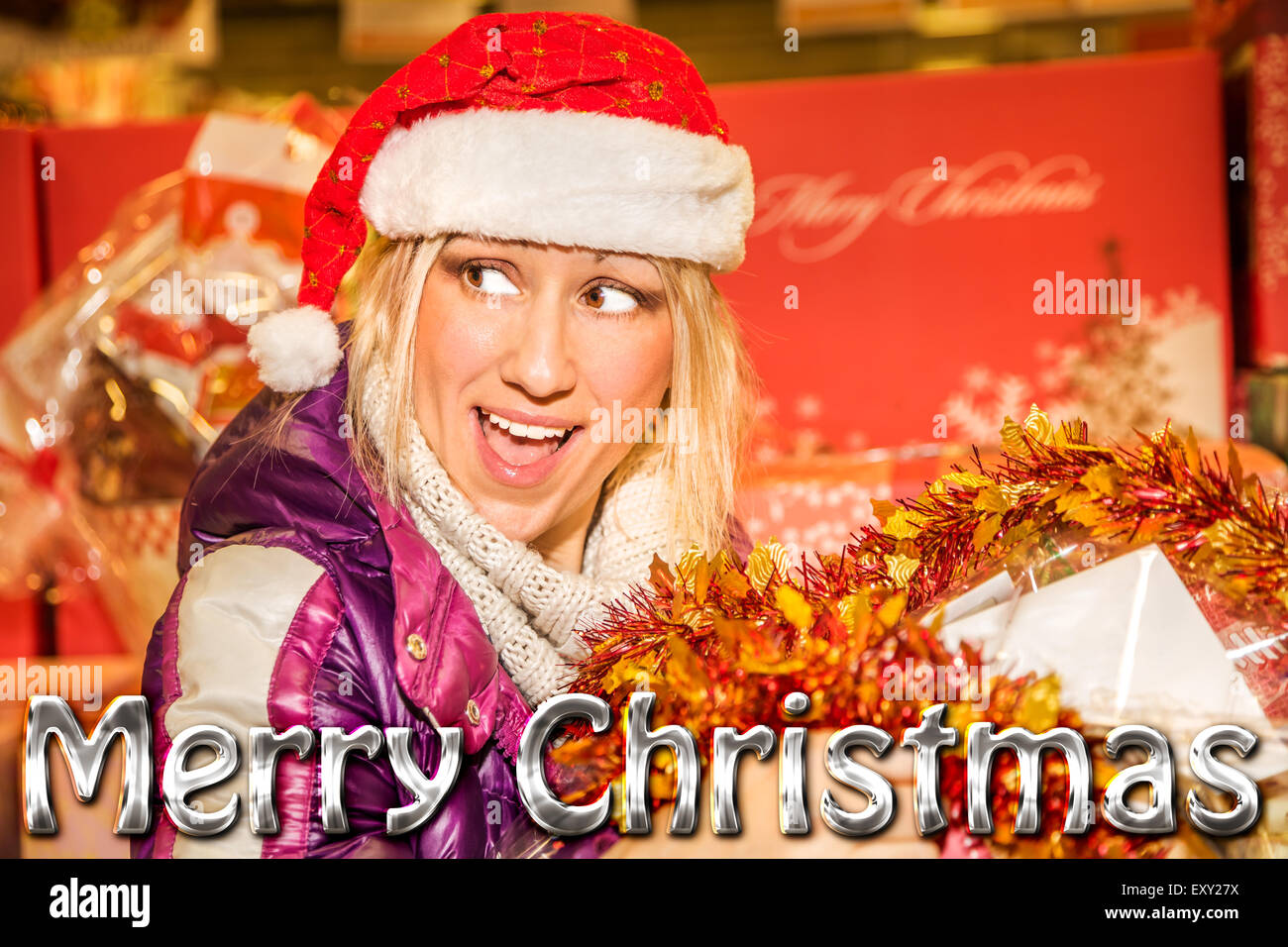 Beautiful christmas card hi-res stock photography and images - Alamy