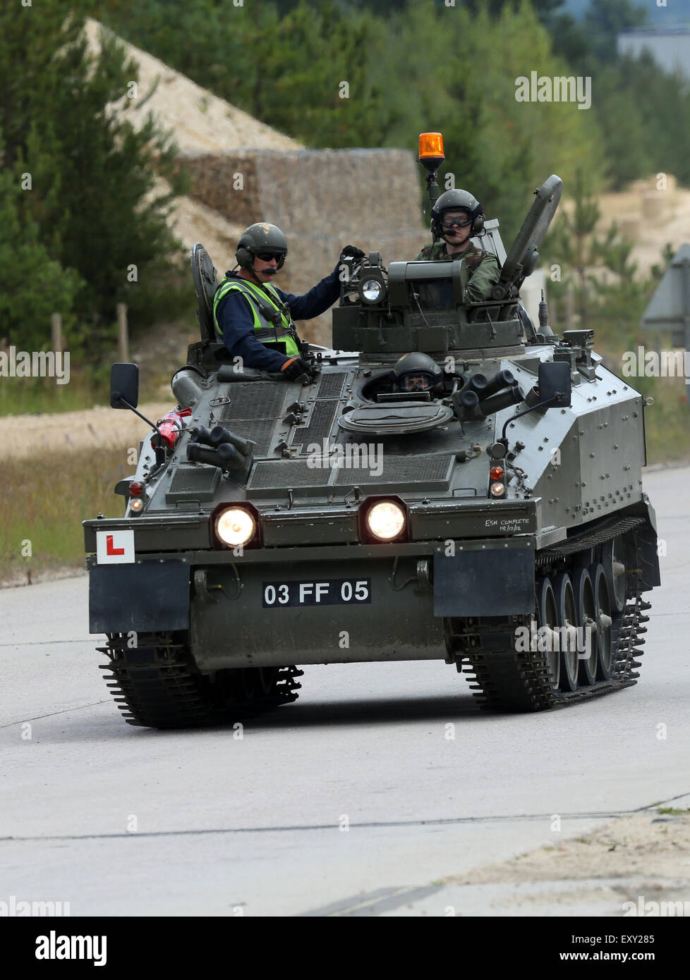 Bovington Military training area, July 2016 Stock Photo - Alamy