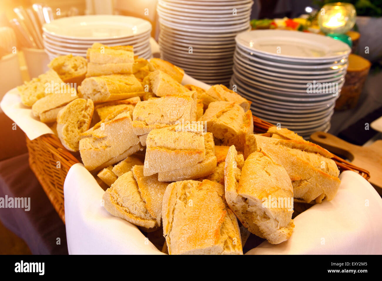 Assorted bread buffet hi-res stock photography and images - Alamy
