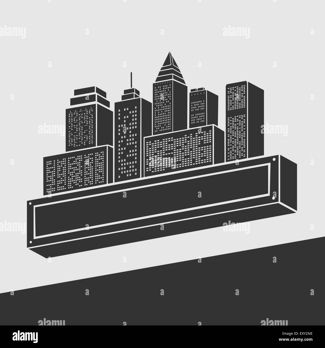 Vector Emblem City Stock Vector Image & Art - Alamy