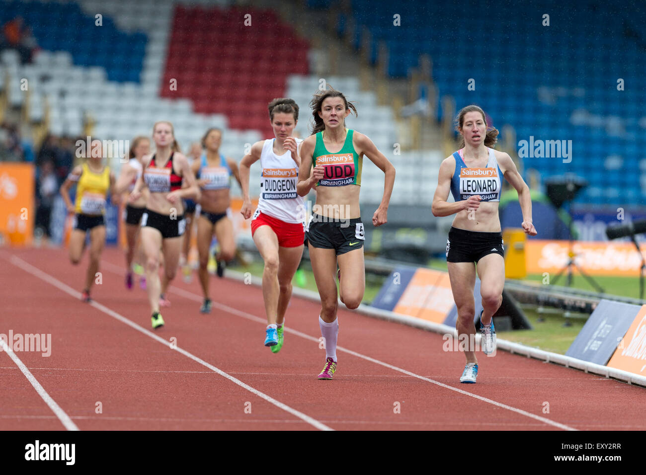 Jessica JUDD, Alison LEONARD, Emily DUDGEON Women's 800m Heat 2, 2014 ...