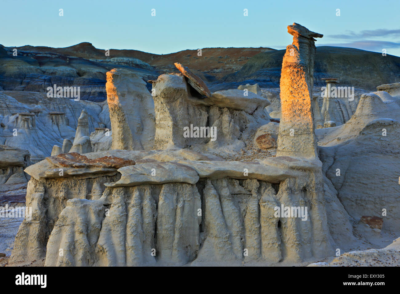 Bisti & De Na Zin Wilderness, New Mexico, USA Stock Photo - Alamy