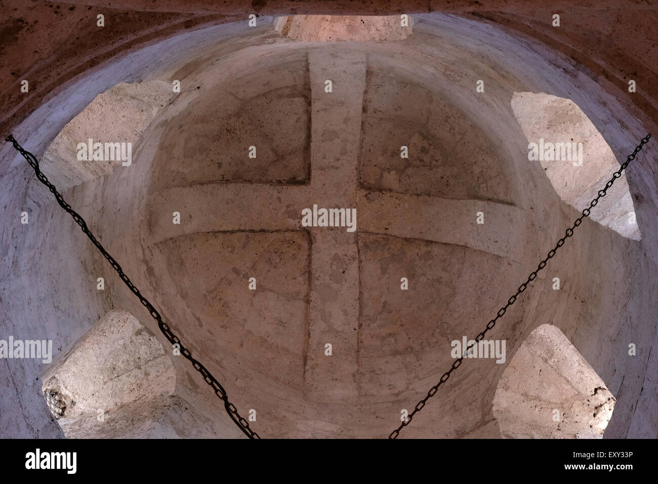 Dome of the Church of Kish also known by different sources as Church of ...