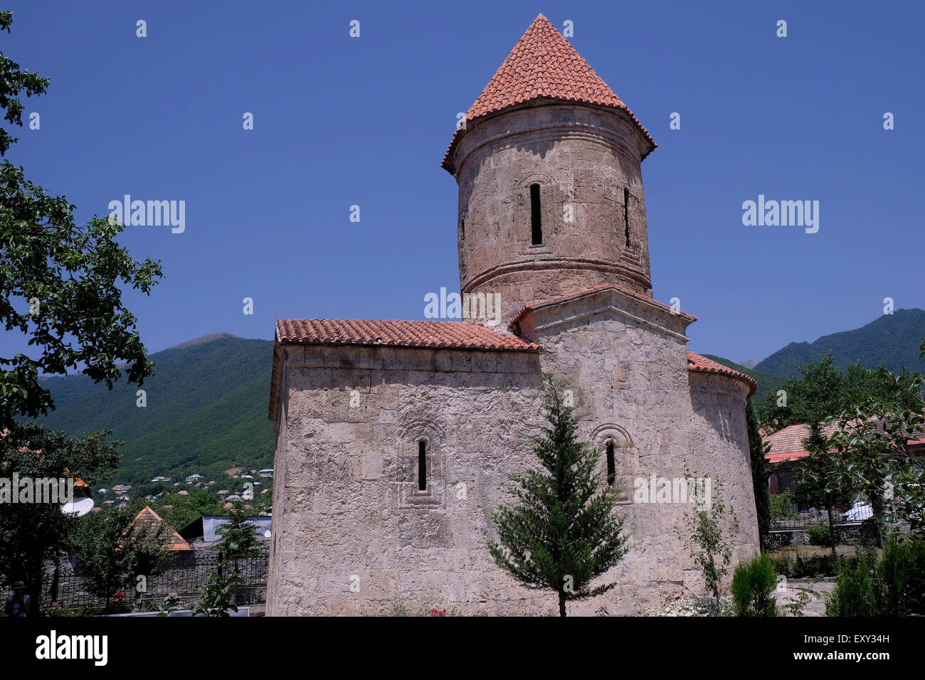 Side view of the Church of Kish also known by different sources as ...