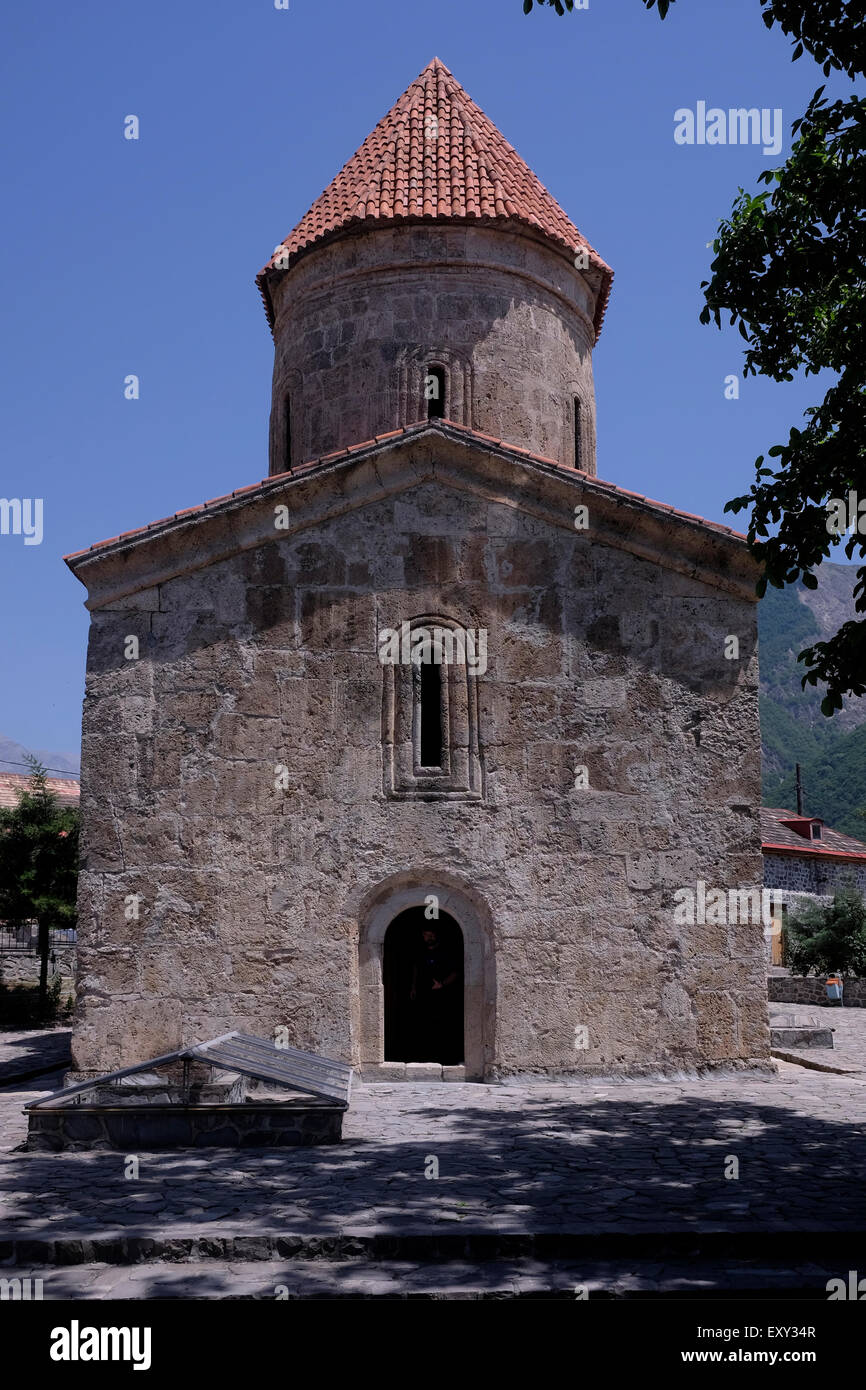 Front view of the Church of Kish also known by different sources as ...