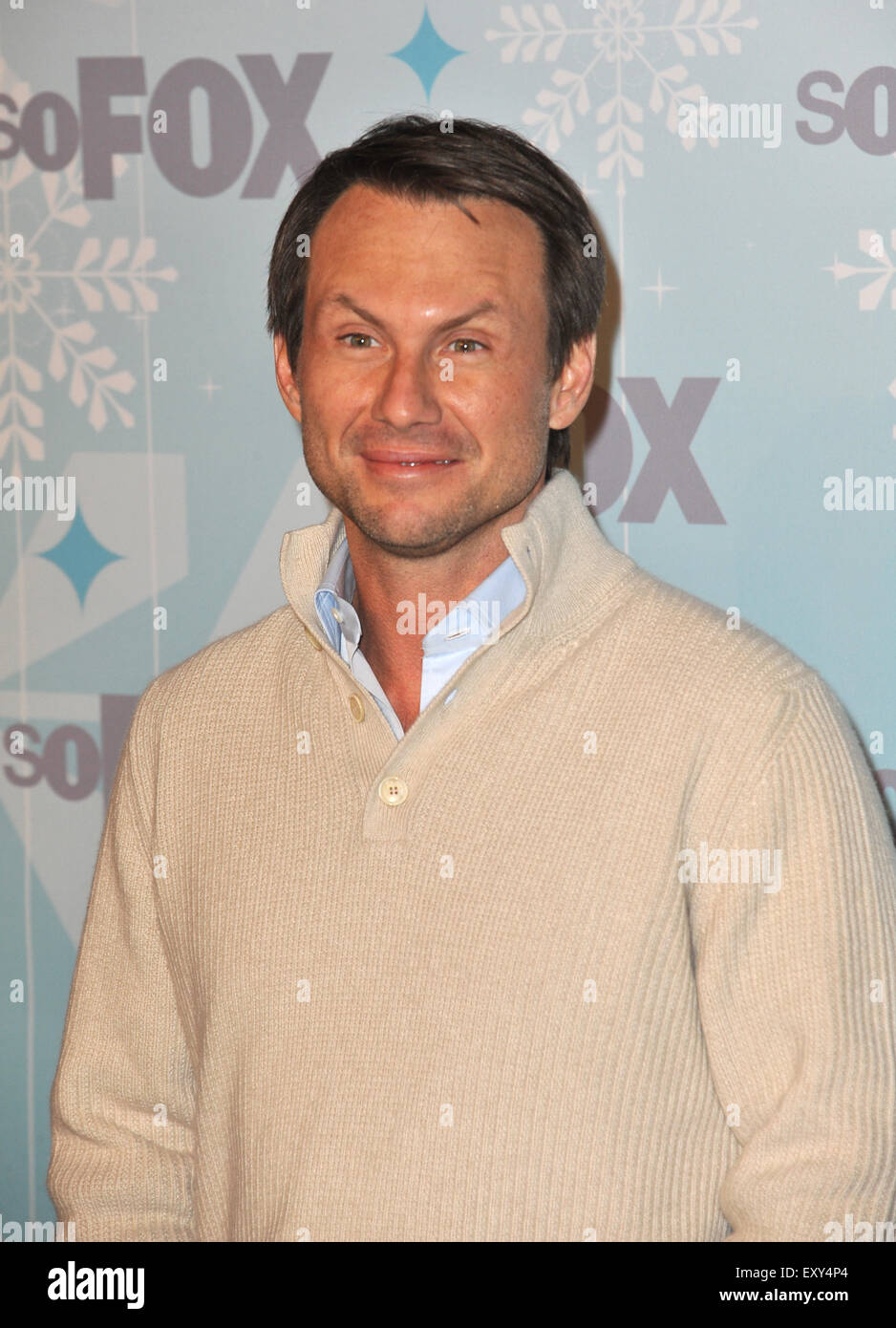 LOS ANGELES, CA - JANUARY 11, 2011: Christian Slater, star of "Breaking ...