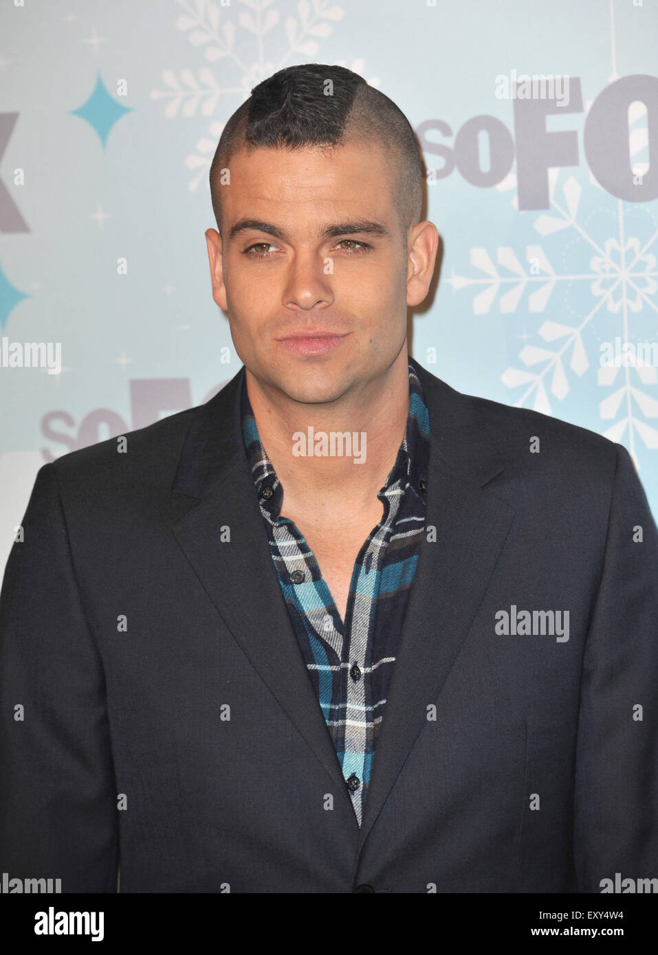 LOS ANGELES, CA - JANUARY 11, 2011: "Glee" star Mark Salling at the Fox ...