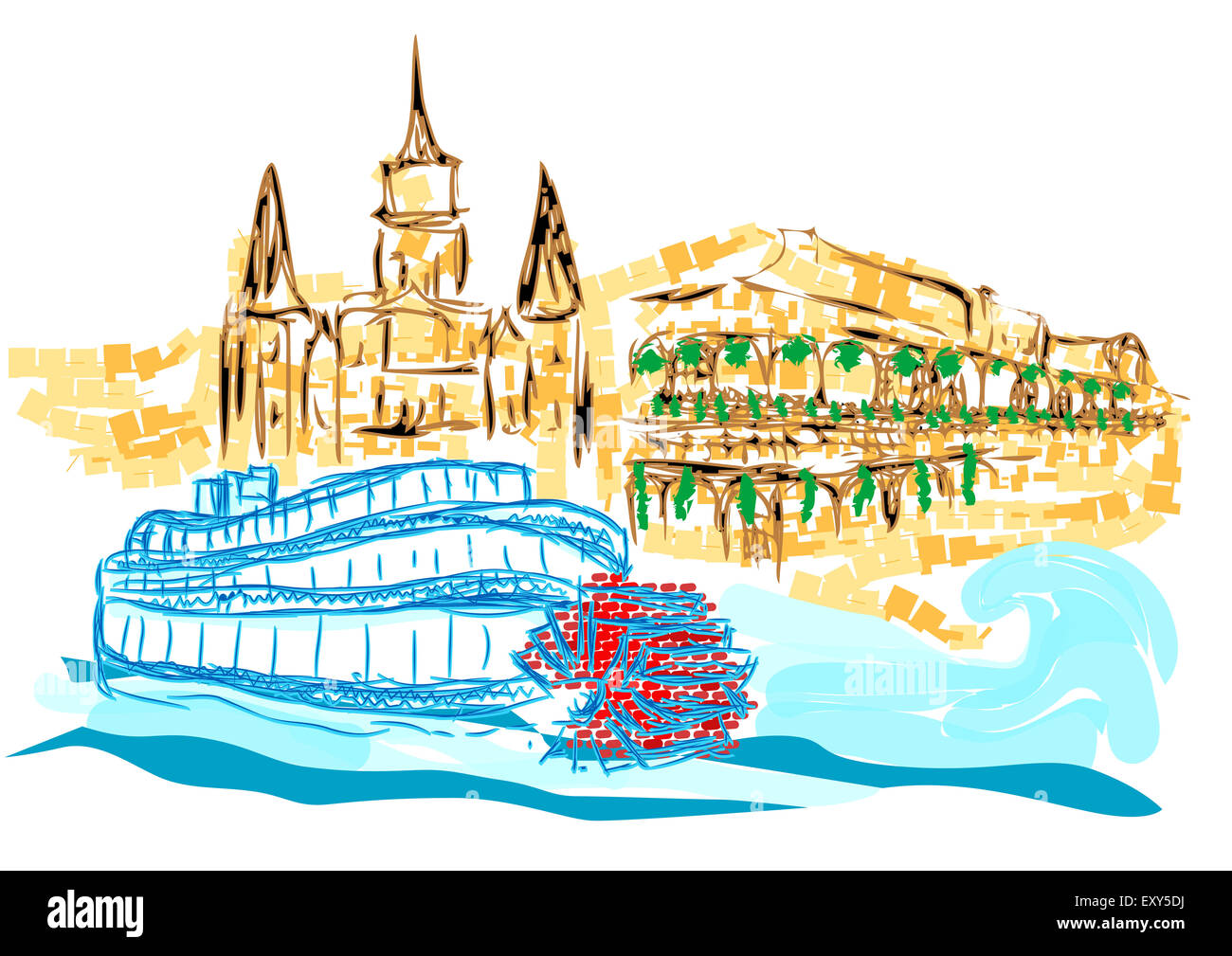 New orleans —— city Cut Out Stock Images & Pictures - Alamy