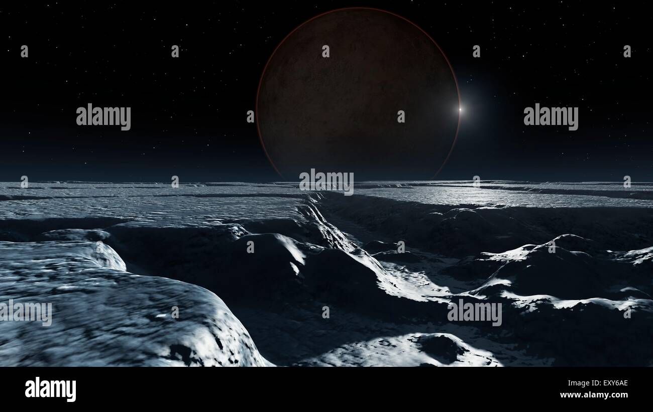 Pluto The Dwarf Planet Surface