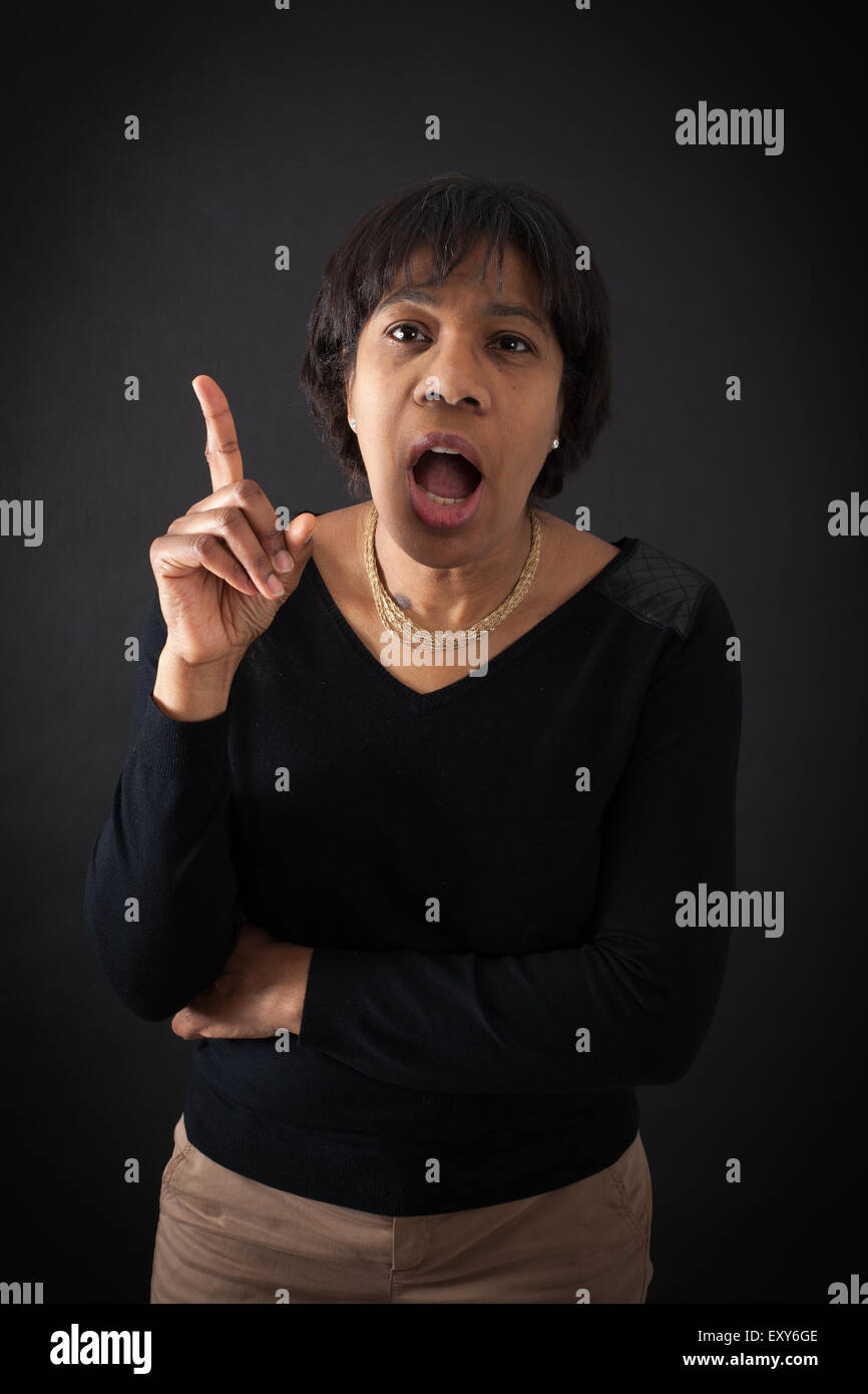 Beautiful woman doing different expressions in different sets of ...