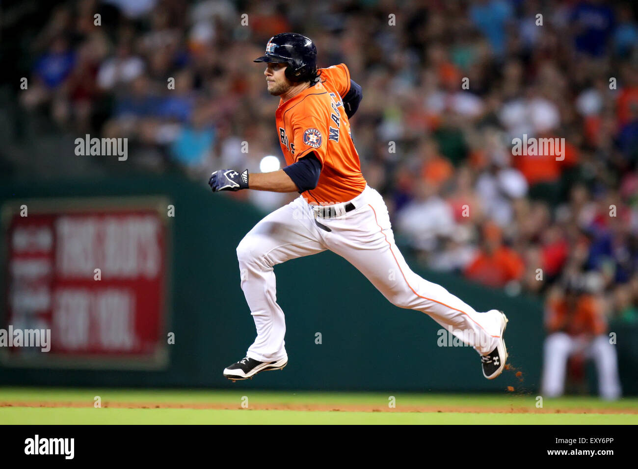 Houston, TX, USA. 17th July, 2015. Houston Astros center fielder Jake ...