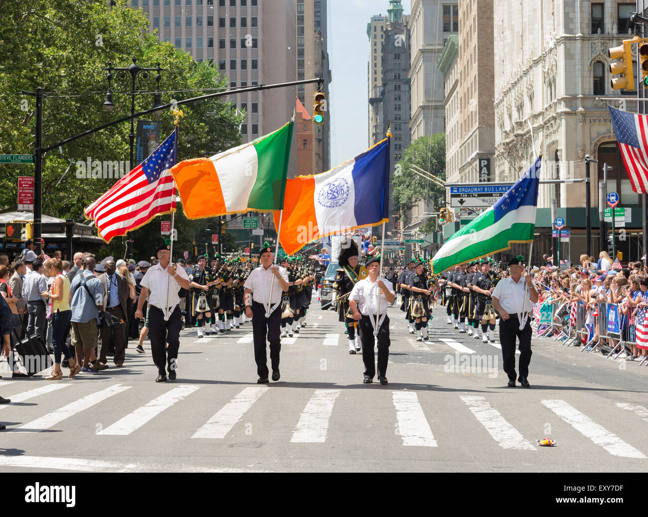 World cup parade new york hi-res stock photography and images - Alamy