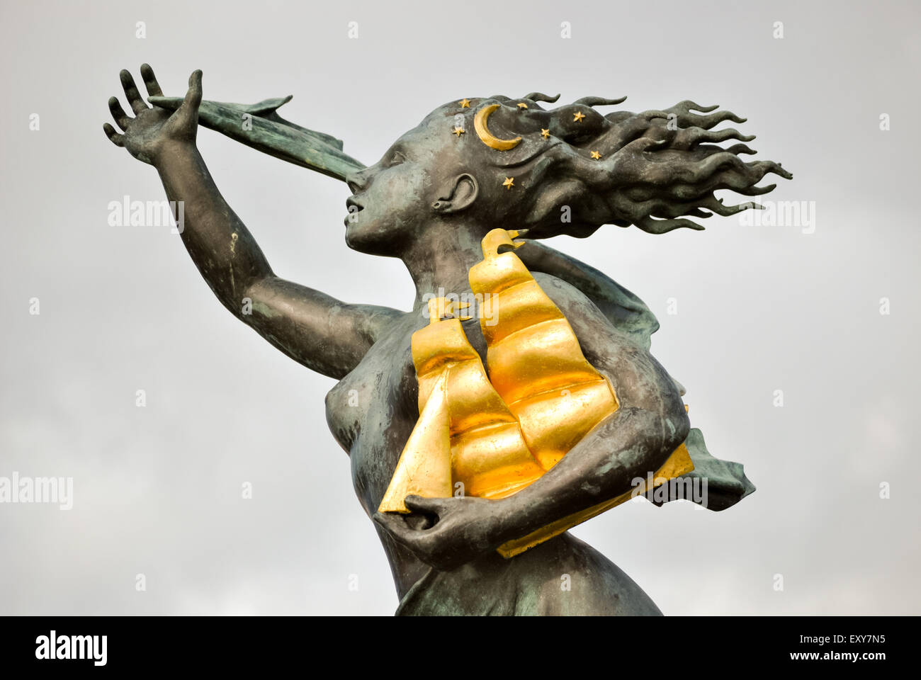 The ' Spirit of South Shields ' Bronze Sculpture by Irene Brown, at ...