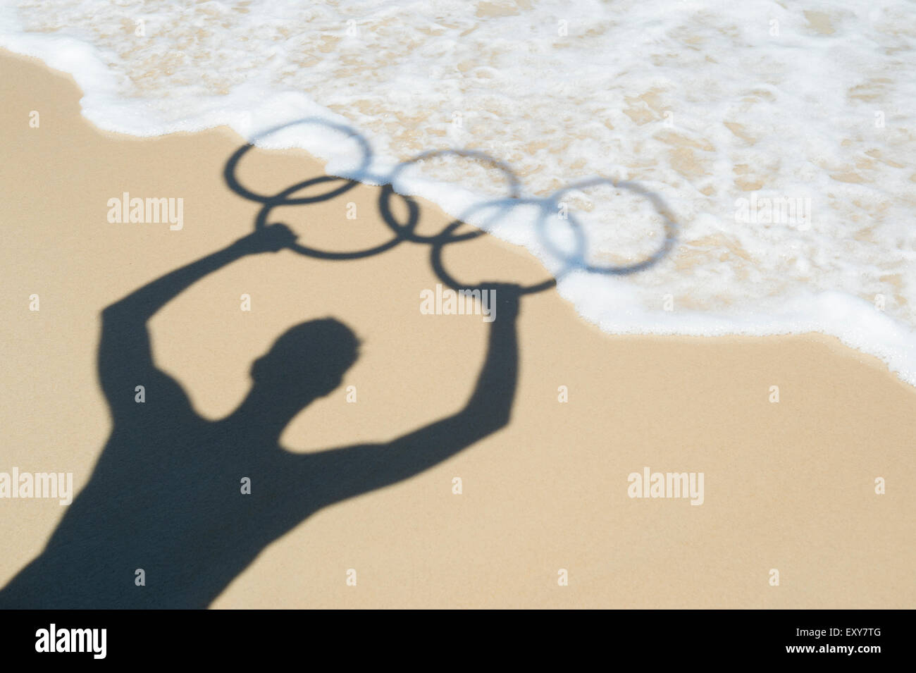 Olympics shadow hi-res stock photography and images - Alamy
