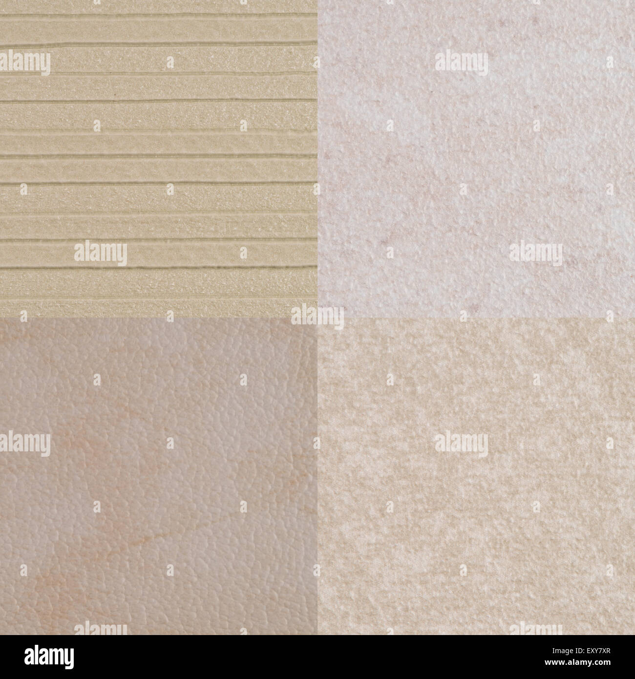 Set of brown vinyl samples, texture background Stock Photo - Alamy