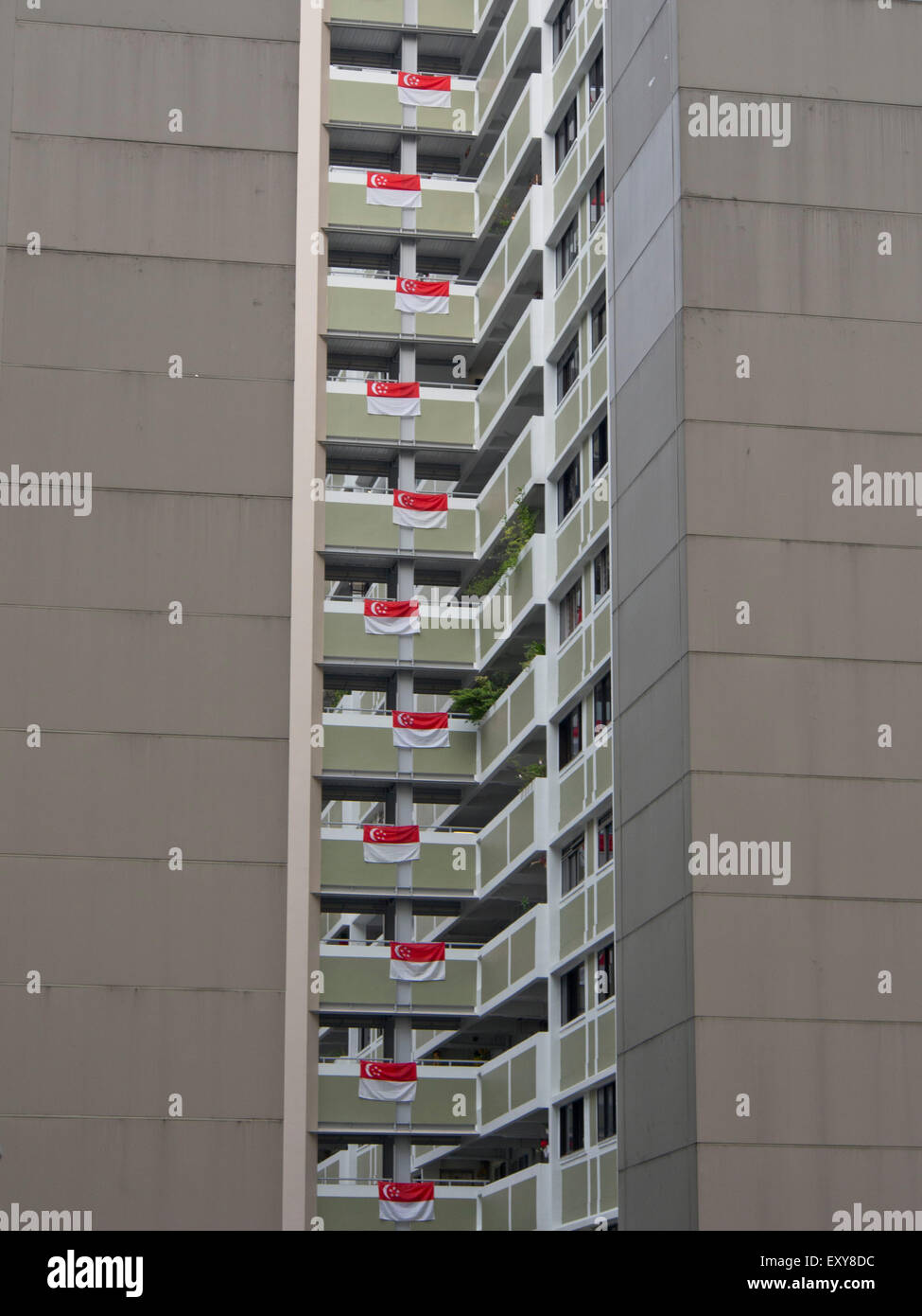 HDB (Housing & Development Board) social housing in Singapore. National ...