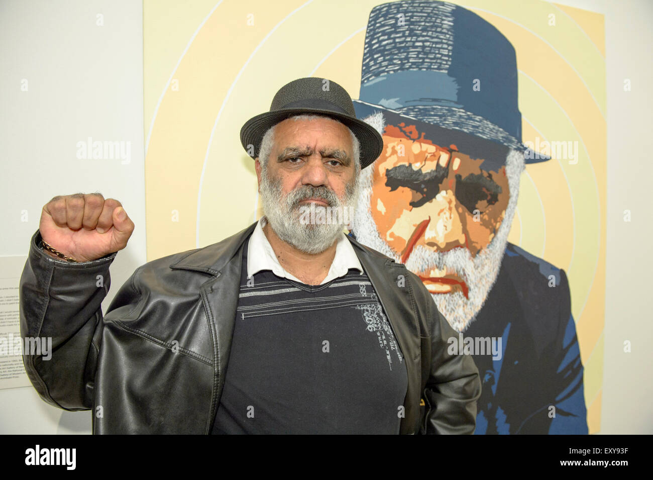Sydney, AUSTRALIA - July 17, 2015: Richard Bell poses with his 2015 ...