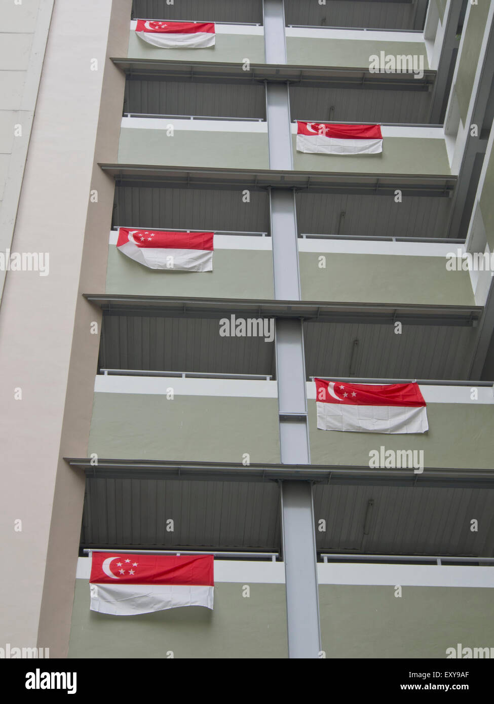 HDB (Housing & Development Board) social housing in Singapore. National ...