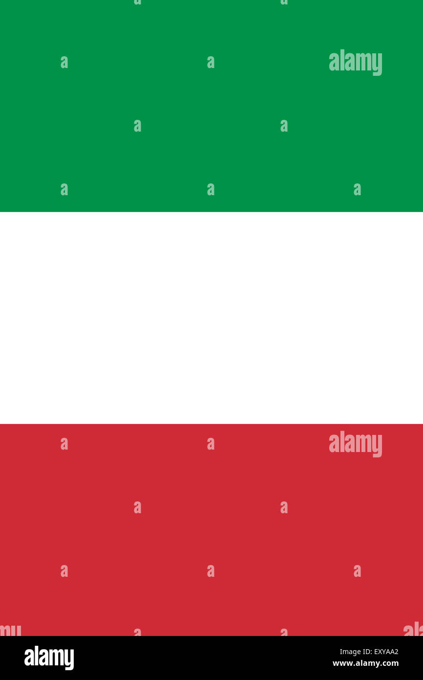 Official Flag of Italy Flat Large Size Vertical Stock Photo - Alamy