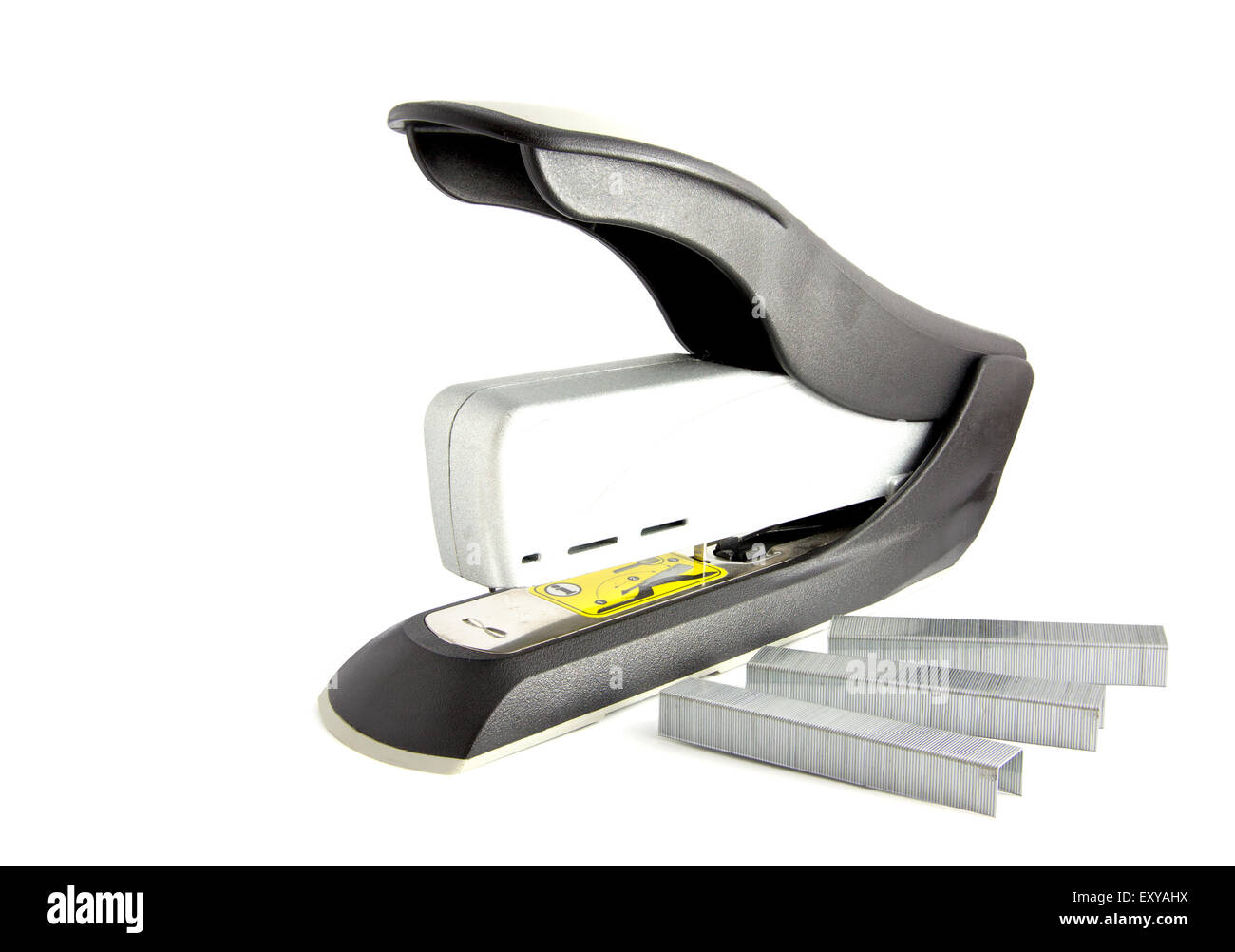 Large stapler with staples Stock Photo - Alamy