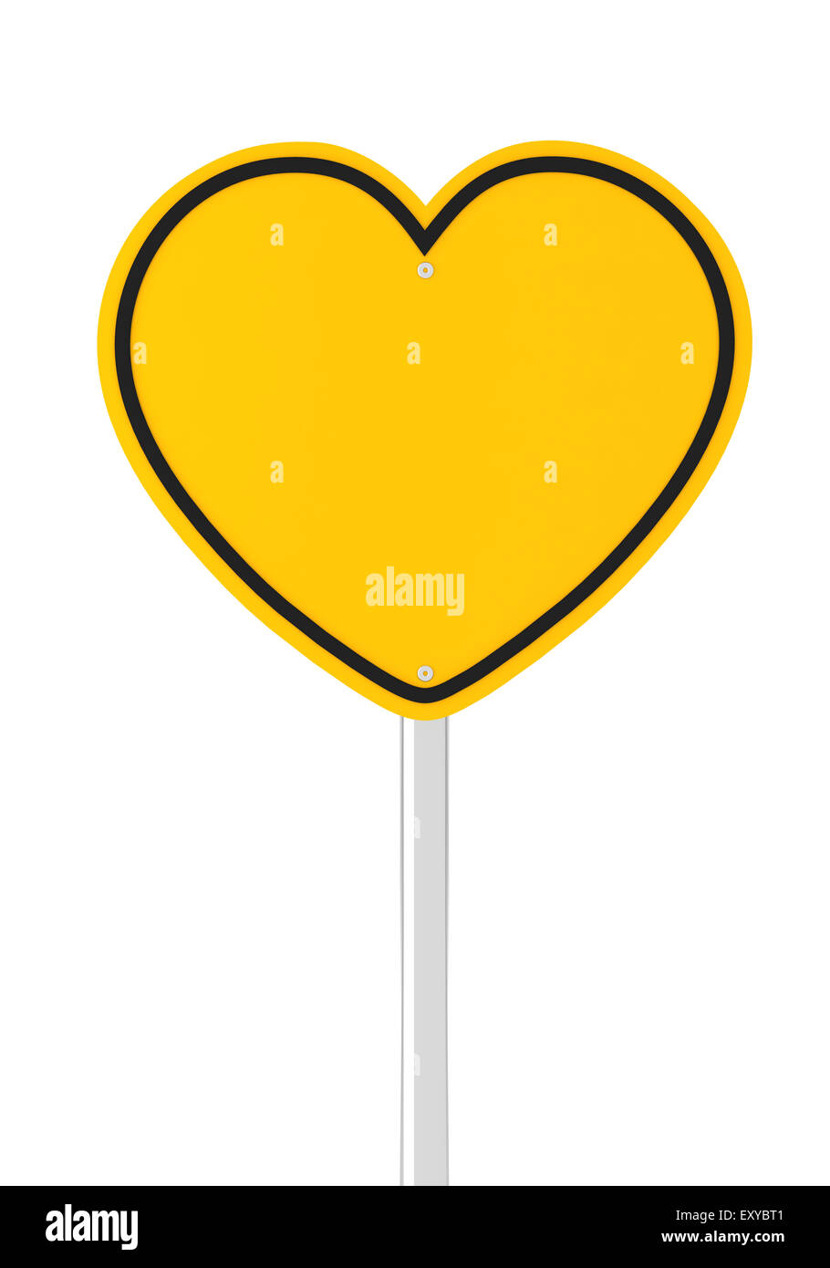 3d heart shape love symbol hi-res stock photography and images - Alamy