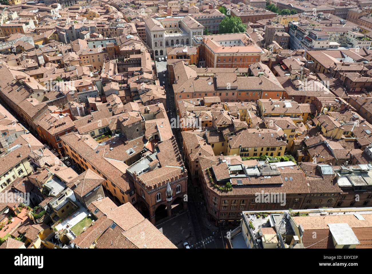 Medieval bologna aerial hi-res stock photography and images - Alamy