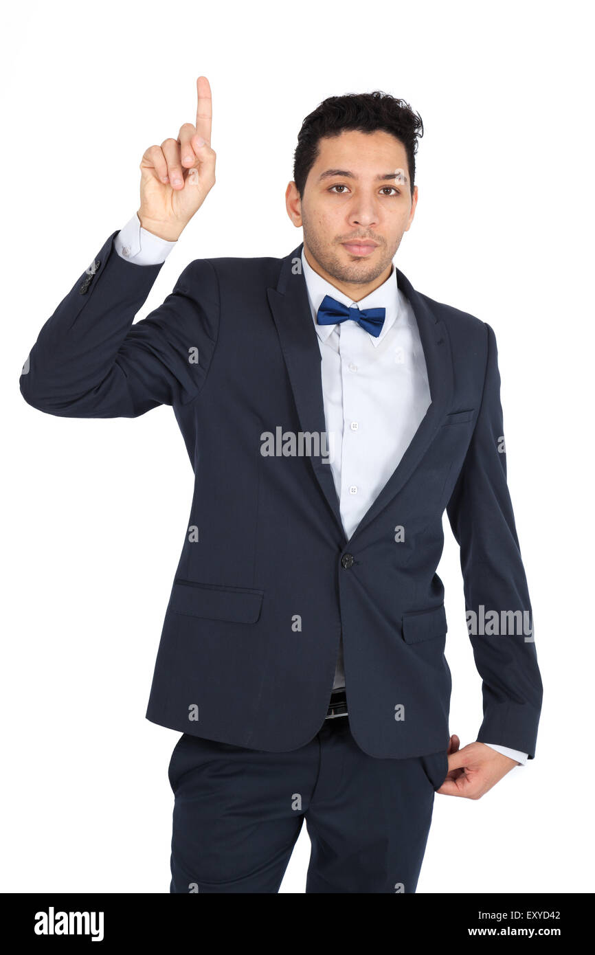 Handsome man doing different expressions in different sets of clothes ...