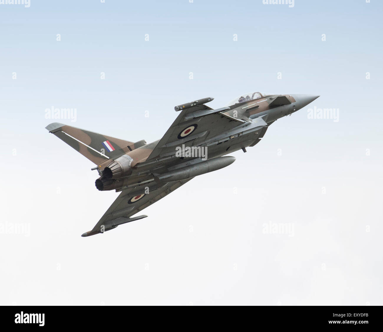 A specially painted Eurofighter Typhoon commemorating the 75th ...