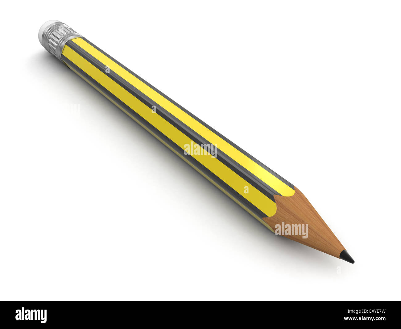 Pencil (clipping path included Stock Photo - Alamy