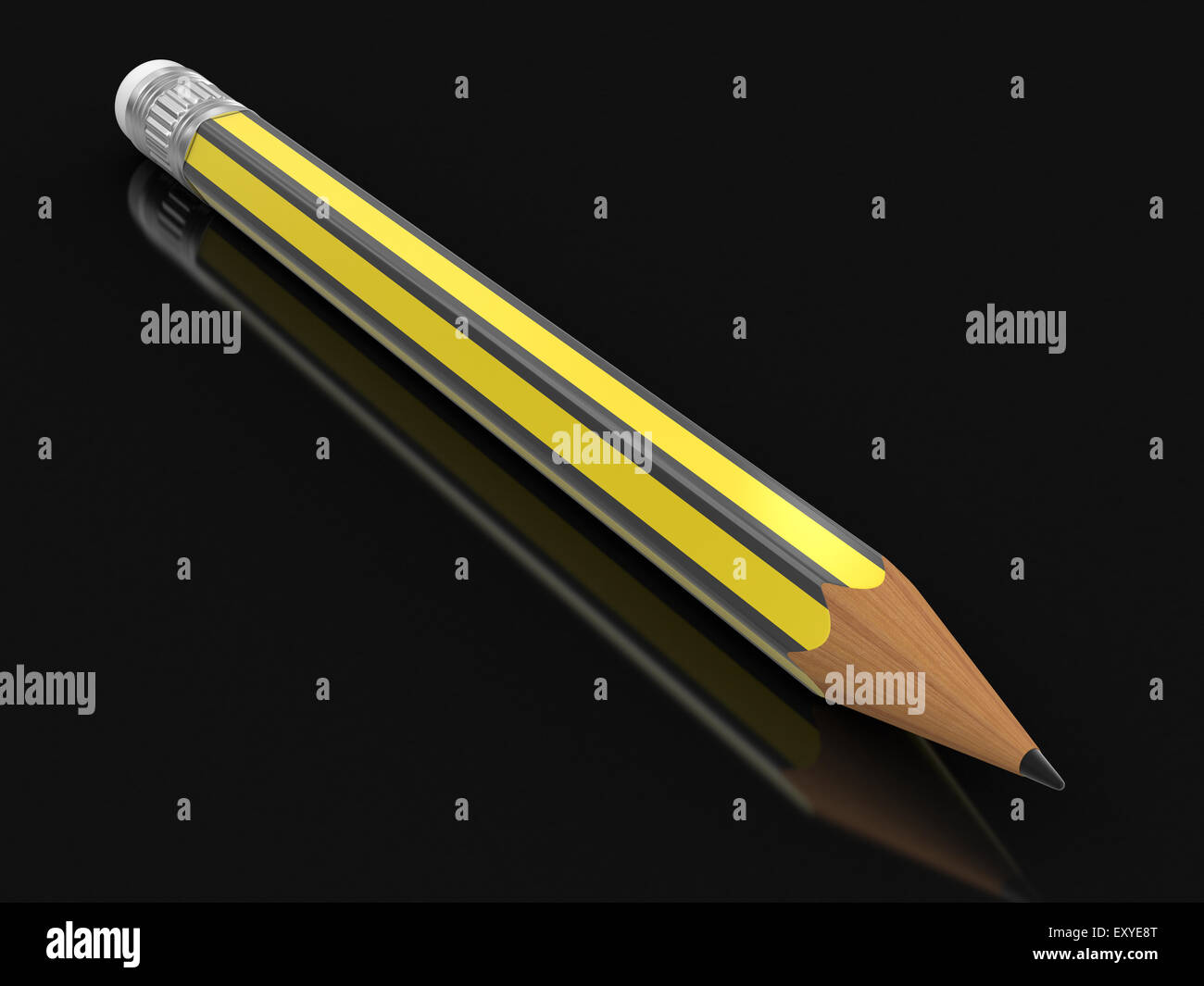 Pencil (clipping path included Stock Photo - Alamy