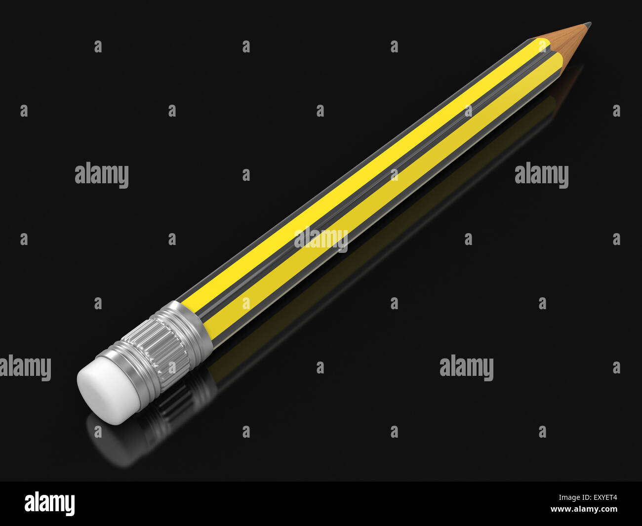 Pencil (clipping path included Stock Photo - Alamy