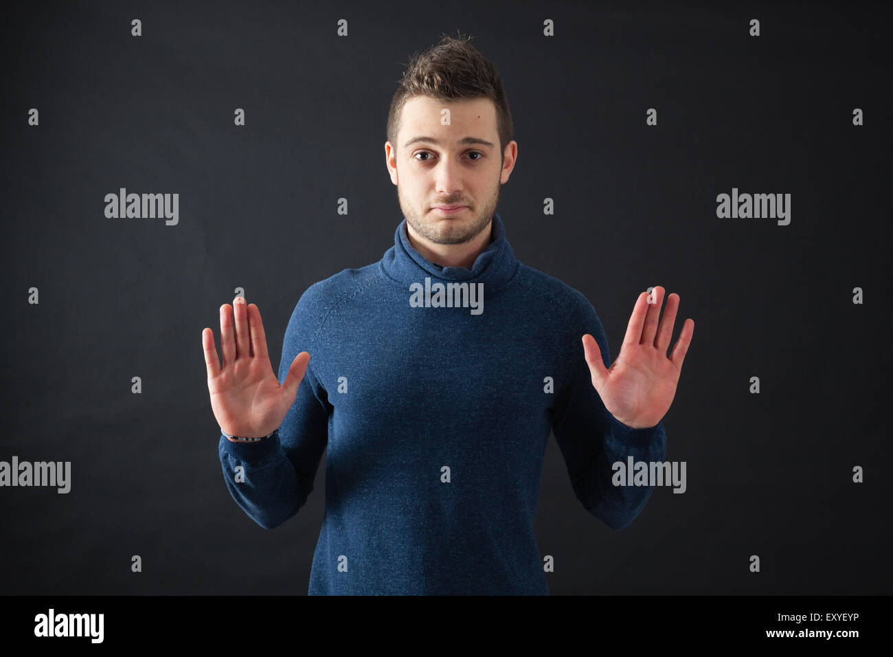 Handsome men doing different expressions in different sets of clothes ...