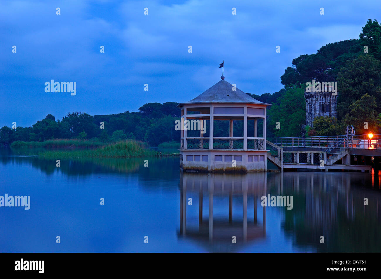 Massaciuccoli Lake, Torre del Lago Puccini, Viareggio, Lucca Province ...