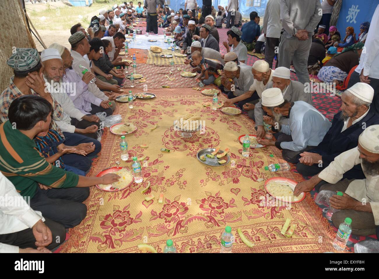 Pishan, China's Xinjiang Uygur Autonomous Region. 18th July, 2015 ...