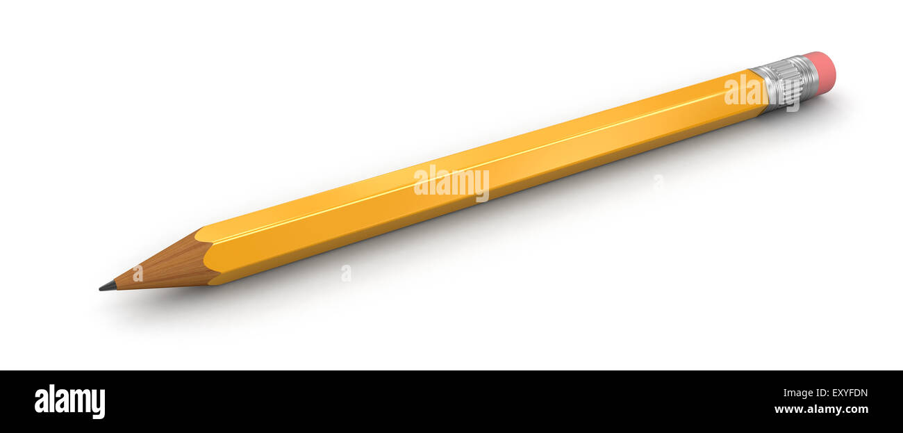 Pencil (clipping path included Stock Photo - Alamy
