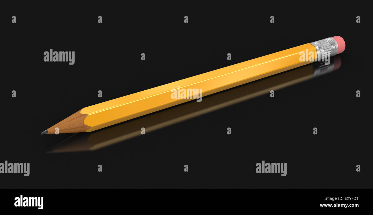 Pencil (clipping path included Stock Photo - Alamy