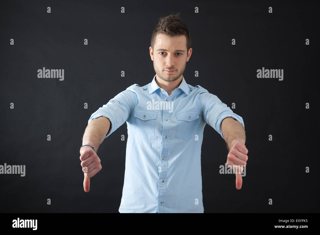 Handsome men doing different expressions in different sets of clothes ...